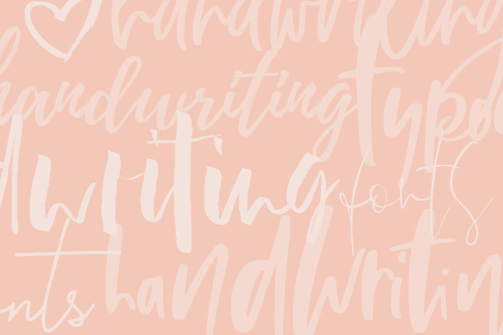 20 FREE Handwriting Fonts for personal and commercial use