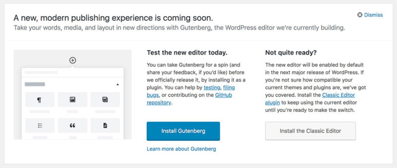 Gutenberg: Everything about the new WordPress Editor | MunichParis Studio